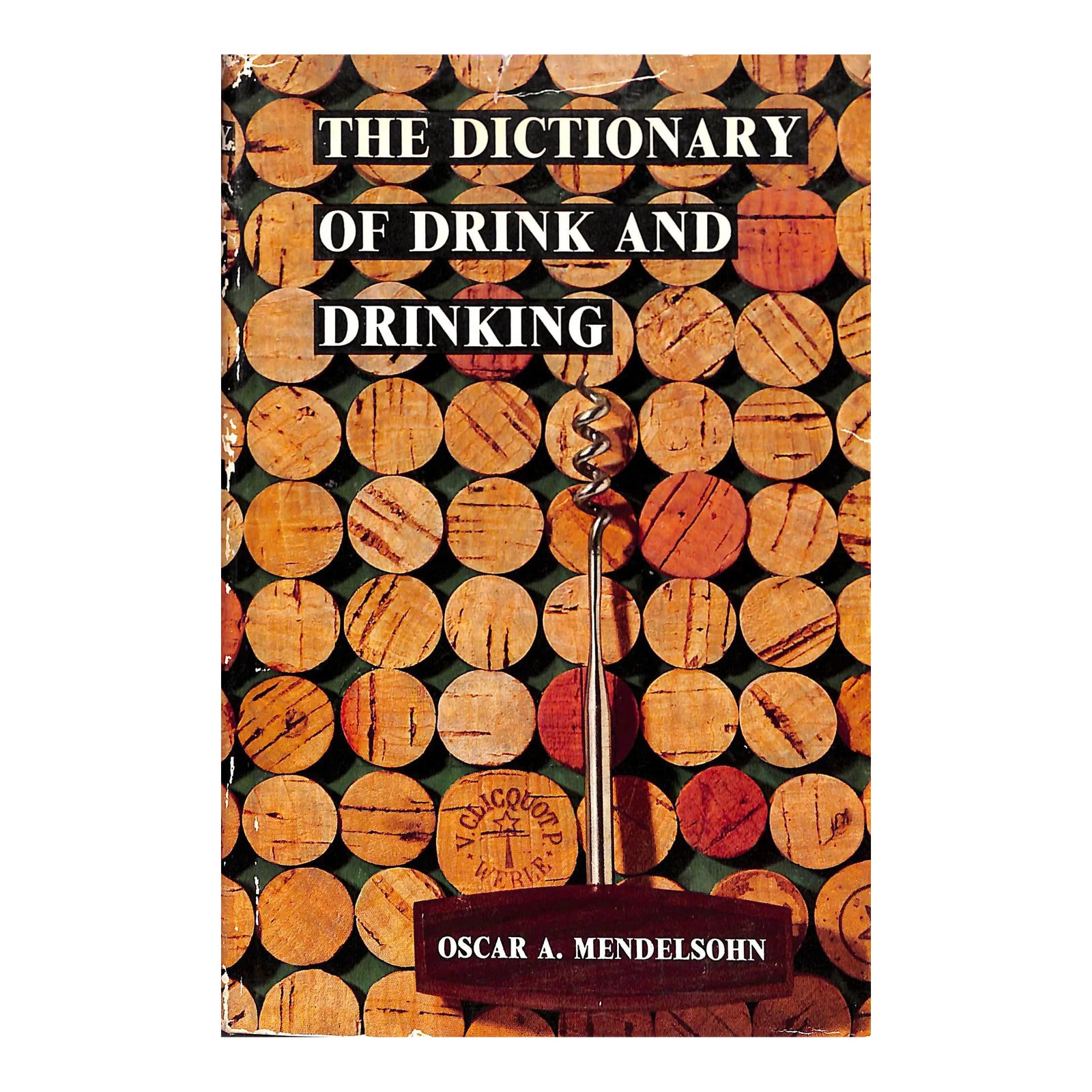 "The Dictionary of Drink and Drinking" Cocktail Book | Chairish