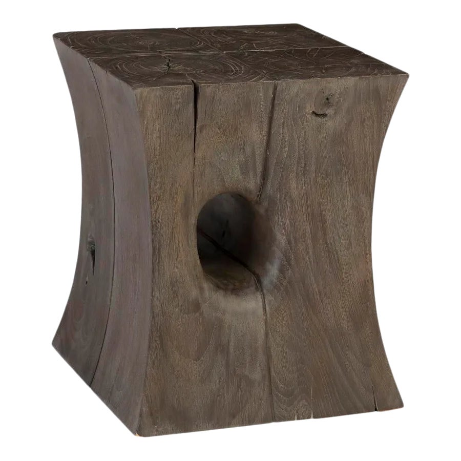 Phillips Collection Peep Hole Side Table | Chairish