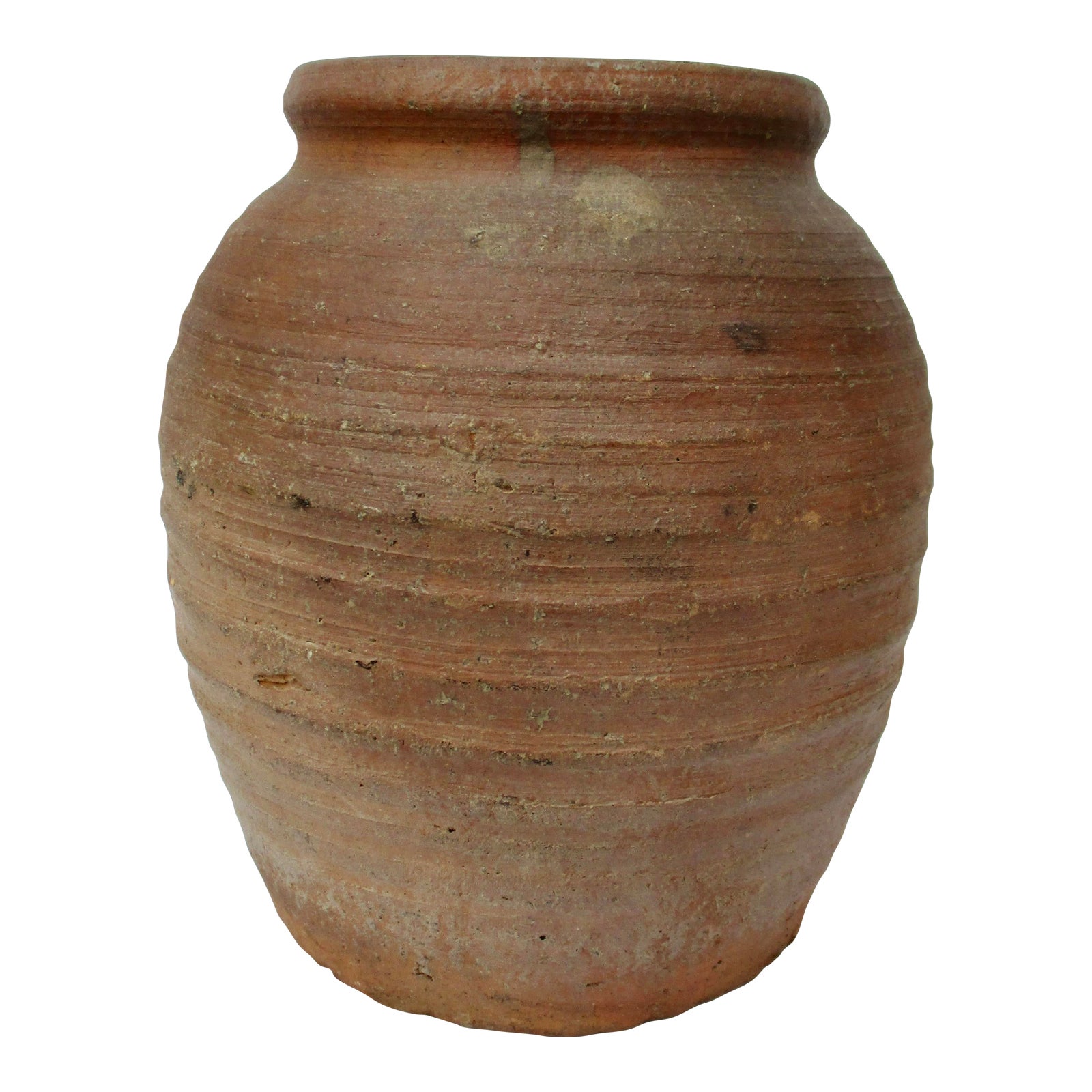 Antique Japanese Stone Ware Storage Jar Circa 17th | Chairish