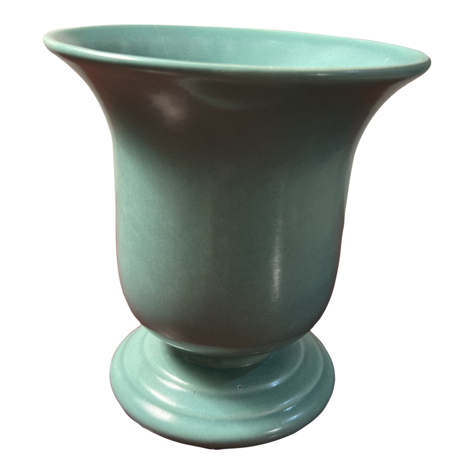 Mid 20th Century Rumrill Vase by Red Wing Pottery | Chairish