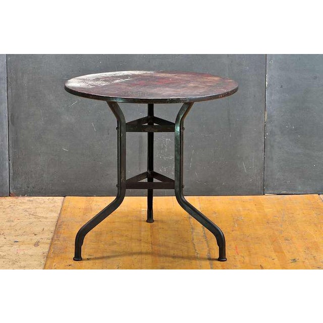1910s Vintage Industrial Toledo Metals Company Factory Break Table ...