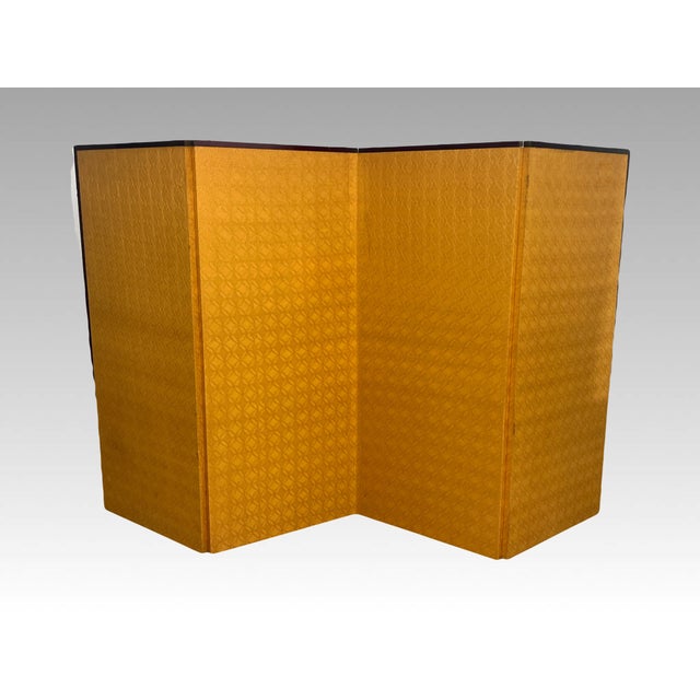 Horses on the Plains, Japanese Byobu Style Four Panel Gold Folding Half ...