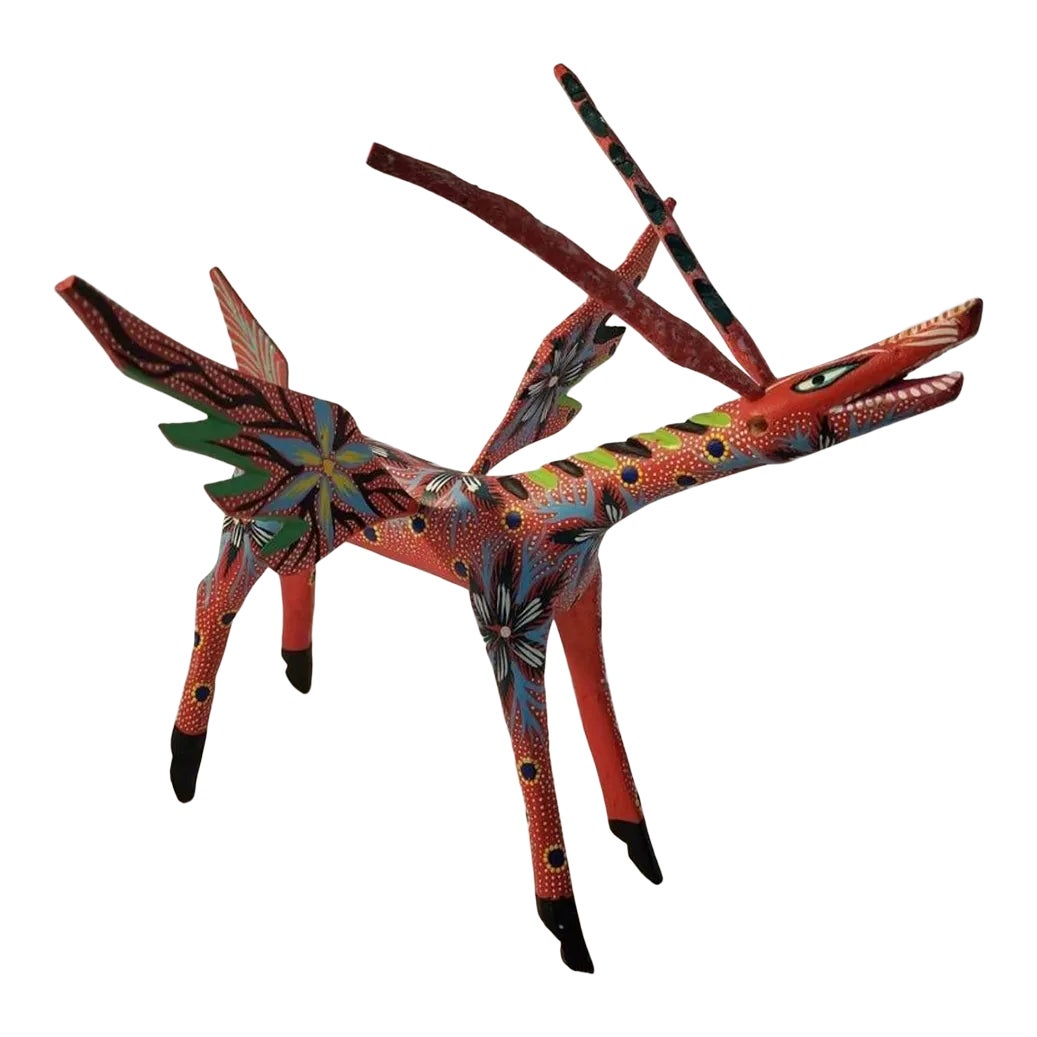 Mexican Folk Art Alebrije by Vincente Hernandez Vasquez | Chairish