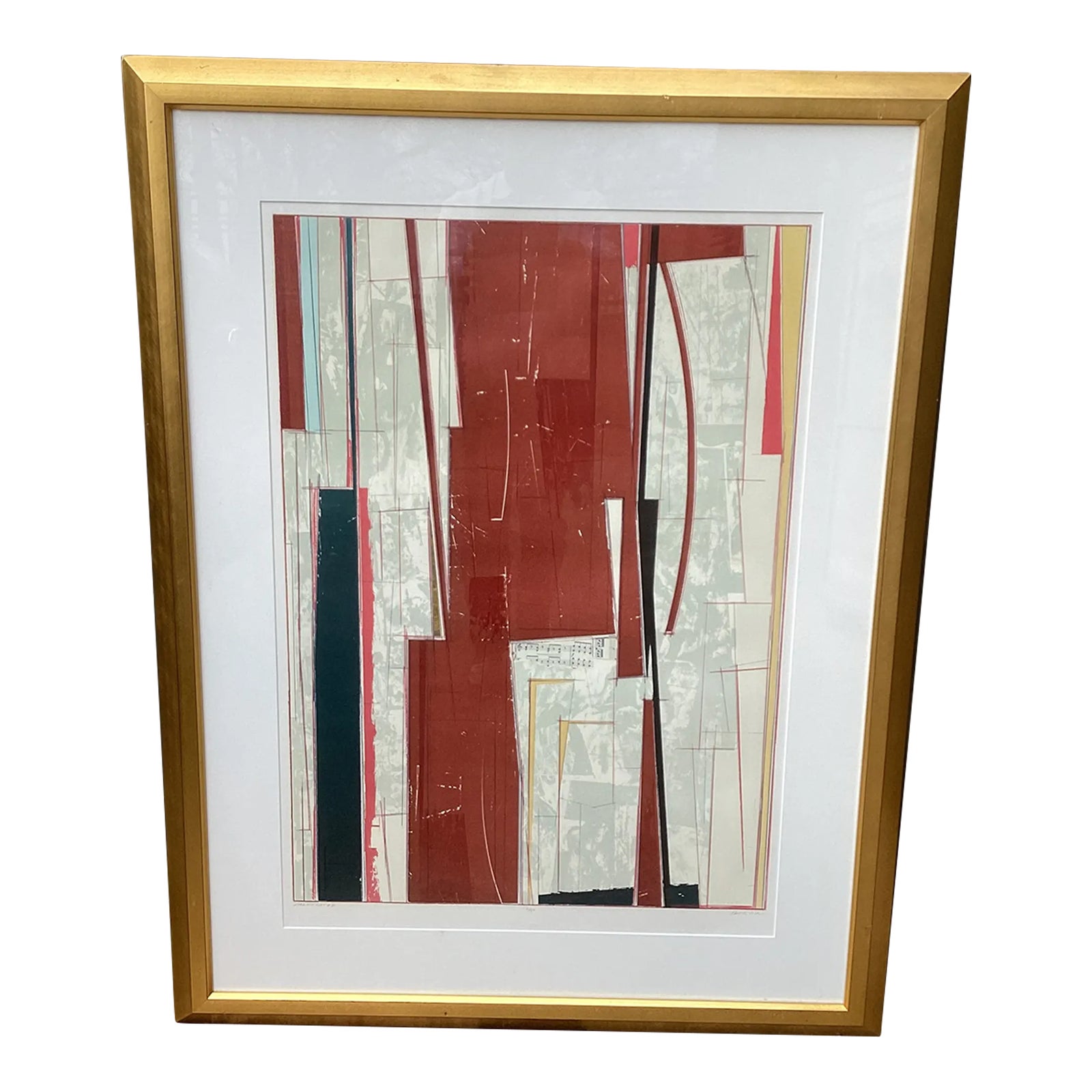 Large Signed Numbered Lithograph by John Pavlicek “Magnificat #2” 2/50 ...