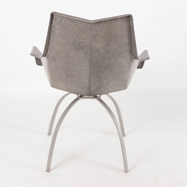 A Paul McCobb Faceted Origami Chair on Spider Base, Circa 1960. | Chairish