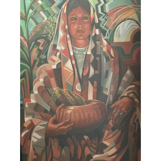 Turtle Harvest by Jon Lightfoot, 1986, Oil | Chairish