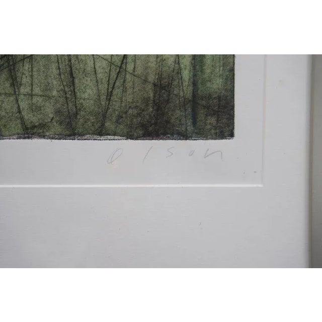 Scott Olson "Iris Spring" Watercolor Painting on Paper | Chairish