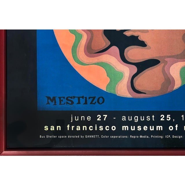 Chicano Art "Mestizo" 1991 Poster San Francisco Museum of Modern Art ...