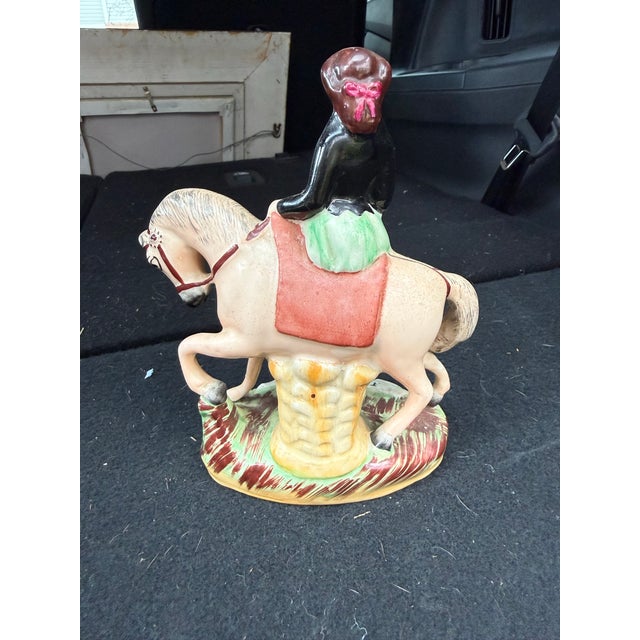 Antique Staffordshire Ware the Princess England 1850 Royal Horse ...