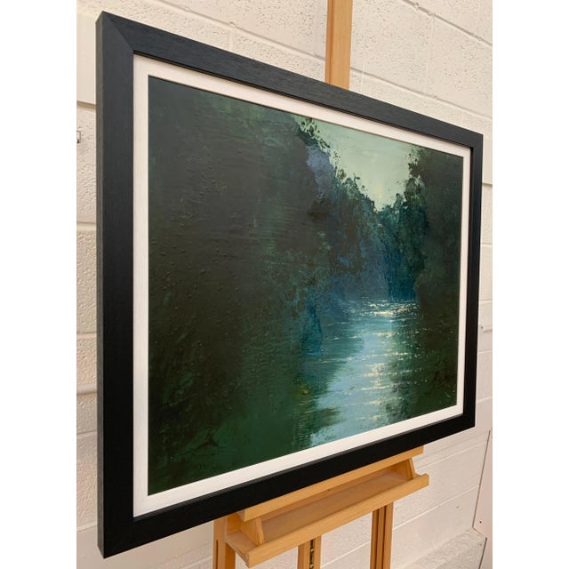 Colin Halliday, Impressionistic English River Landscape Original Oil ...