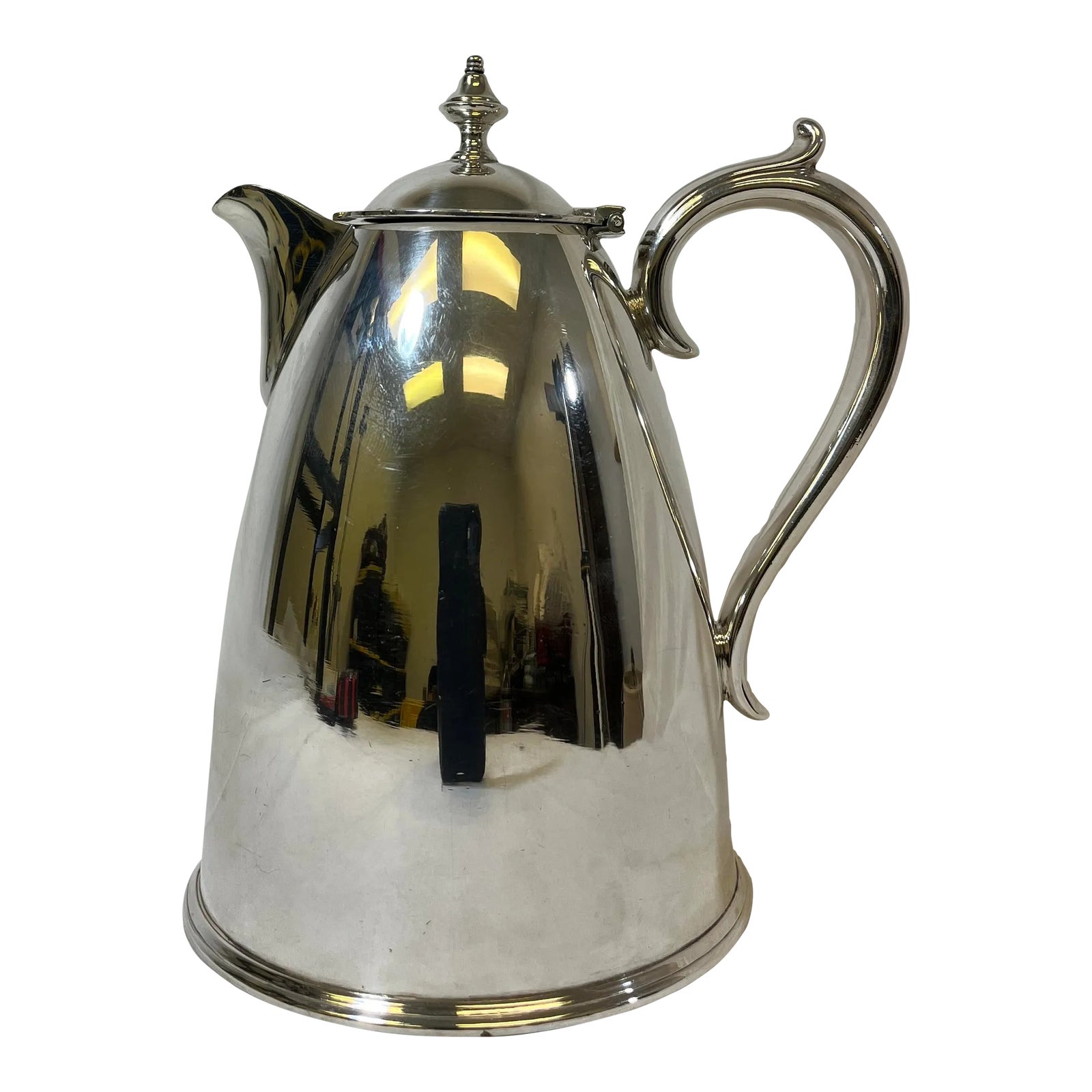 Antique Elkington & Co. Silver Plate Covered Pitcher #15124 Made in ...