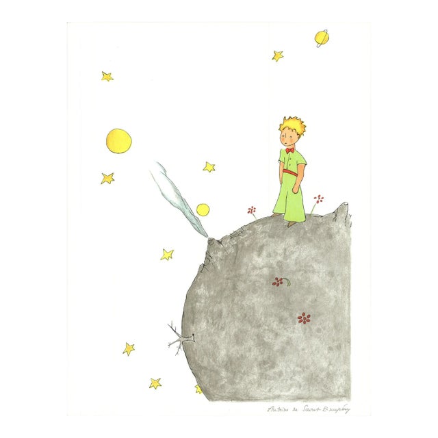 Antoine de Saint Exupery 'The Little Prince and his Asteroid B 612 (md ...