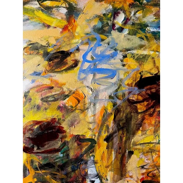 "What Else but Sunflowers...." Original Abstract Botanical Painting by ...