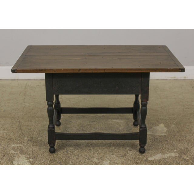 Benchmade 1 Drawer Tavern Style Pine Coffee Table | Chairish