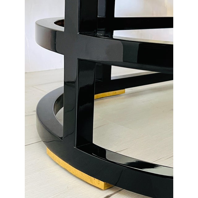 8ft Koa Wood Oval Race Track Dining Table by Cameron | Chairish