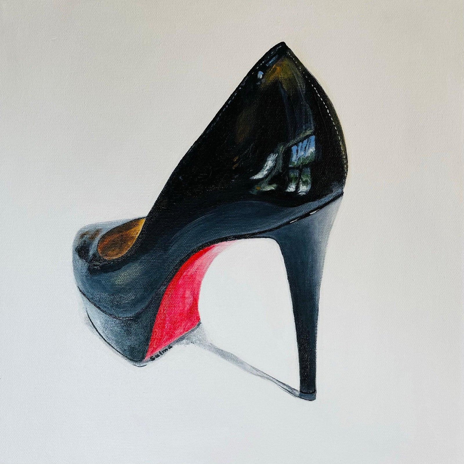 Ruby Runner, Red Sole Shoe | Chairish