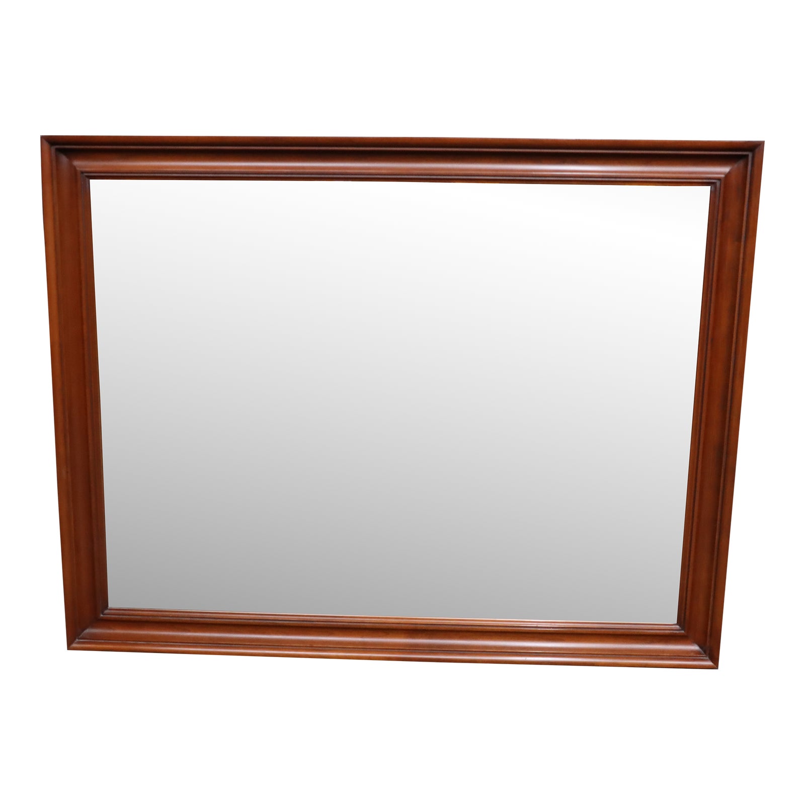 Henkel Harris Wild Black Cherry Framed Mirror | Chairish