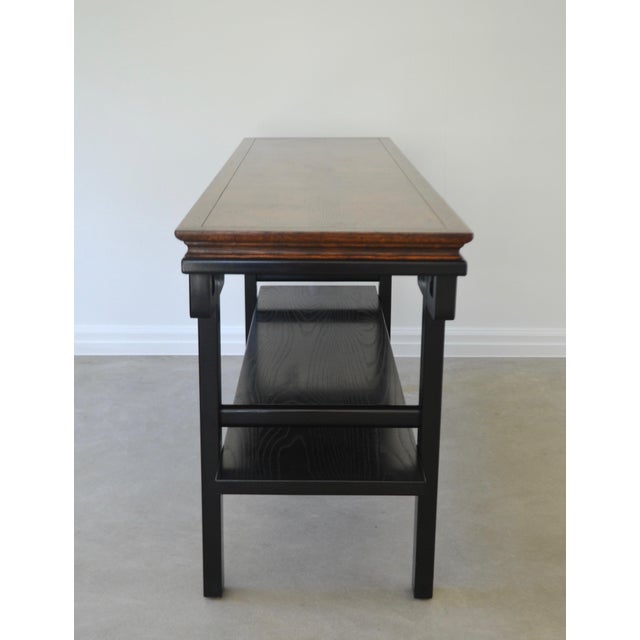 1960s Mid-Century Asian Inspired Console Table | Chairish