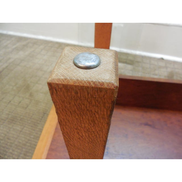 Andy Rae Studio Sculpted Mixed Wood Coffee Table | Chairish