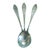 1907 Sterling Silver Large Gumbo Soup Spoons - Monogrammed- Set of 3 ...