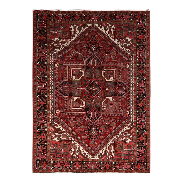 1960s Red Vintage Oriental Rug | Chairish