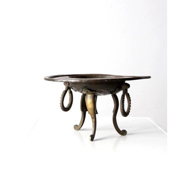 Antique Copper and Brass Brazier | Chairish
