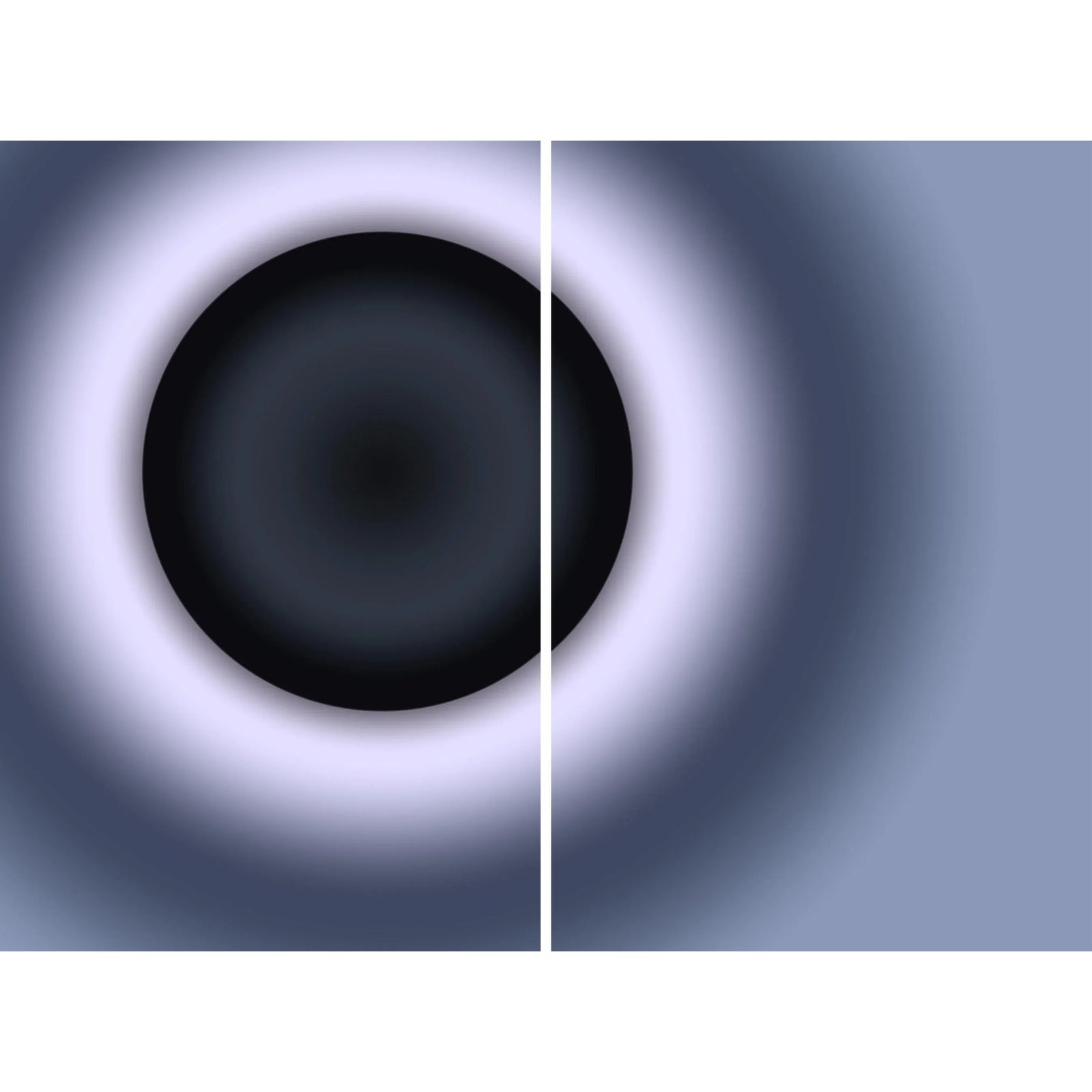 2023, Abstract Geometric Spacial Landscape in Black and White of Black ...