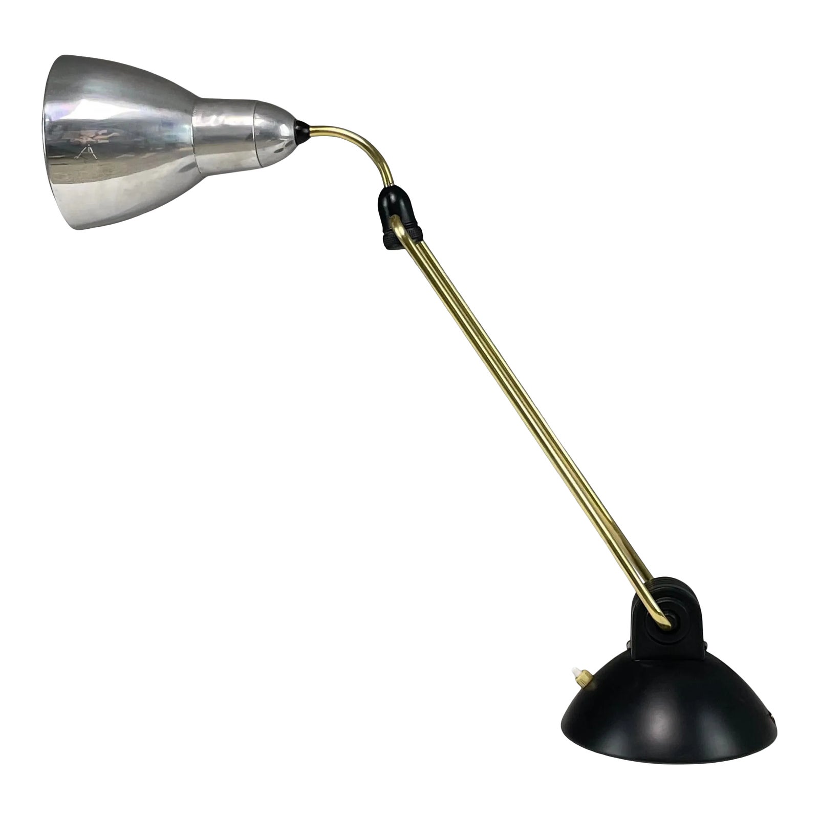 1930's French Functional Desk Lamp | Chairish