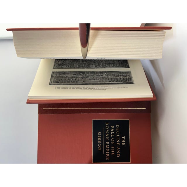 1970s Illustrated Octavo Volume Set, Edward Gibbon's the History of the ...