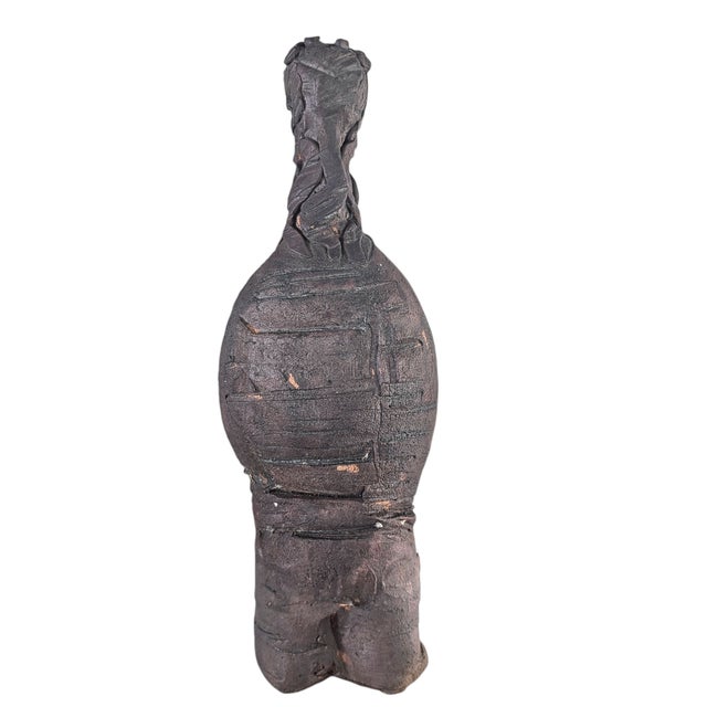 Claude Horan Hawaiian Female Sculpture Signed 14" | Chairish