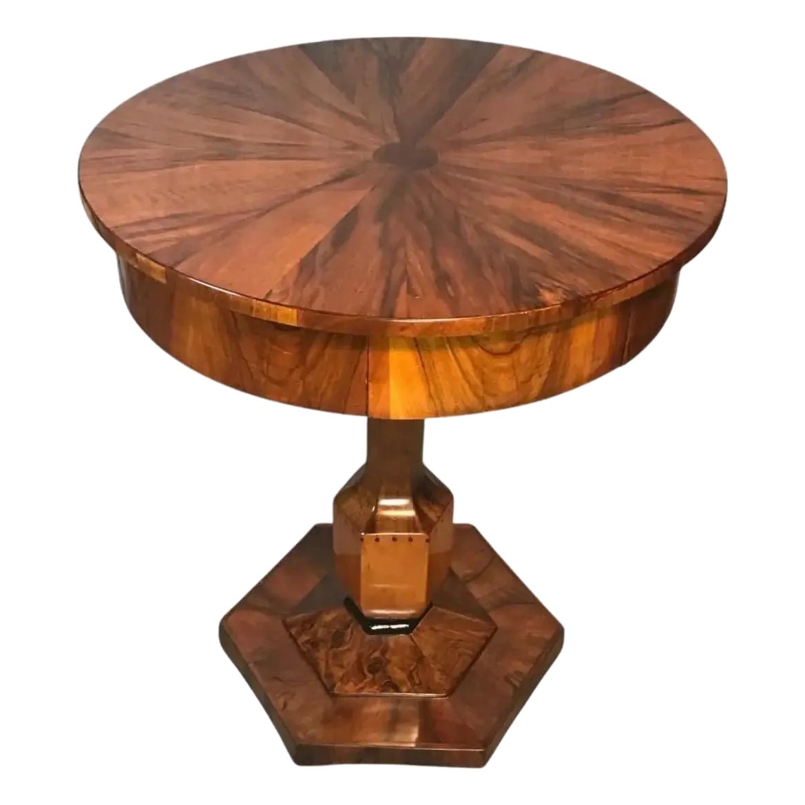 Exquisite Biedermeier Side Table, South German 1820 | Chairish