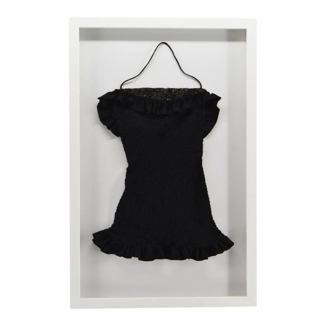 Real Vintage Designer Swimsuit Framed - Coastal Wall Decor | Chairish