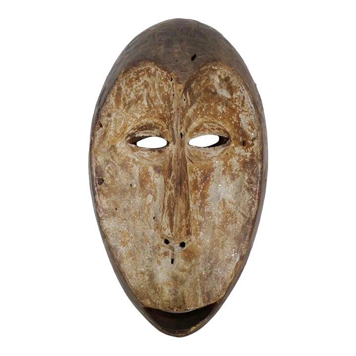 Original Vintage Mid 20th Century Lega Mask | Chairish
