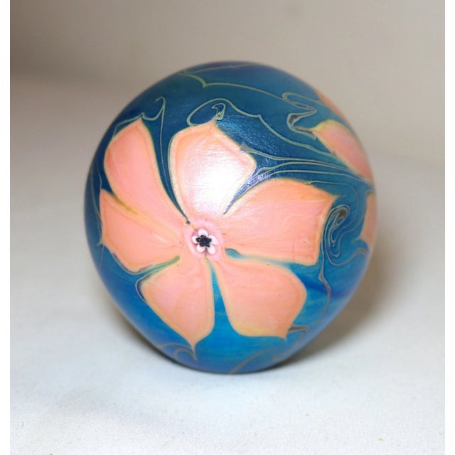 Vintage Hand Blown Vandermark Studio Aurene Iridescent Art Glass ...