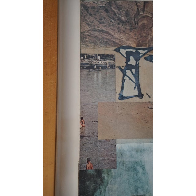 Ron F. Linder Abstract Painting & Collage, Paleo Series: Maturation ...