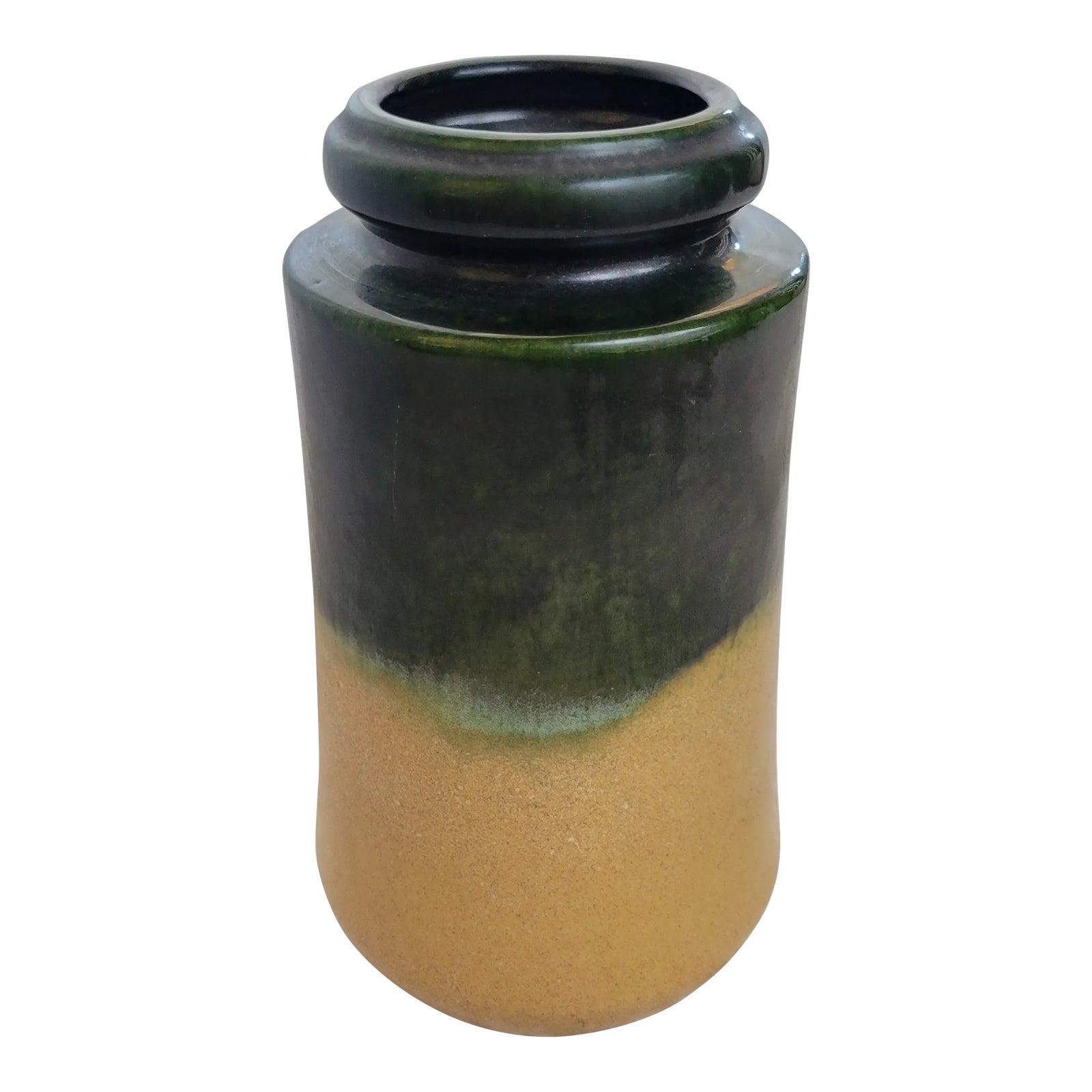 Mid 20th Century Scheurich Pottery Vase From West Germany | Chairish