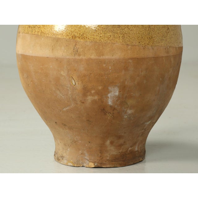 Antique French Authentic Ceramic Water Pitcher, or 'Cruche' With Handle ...