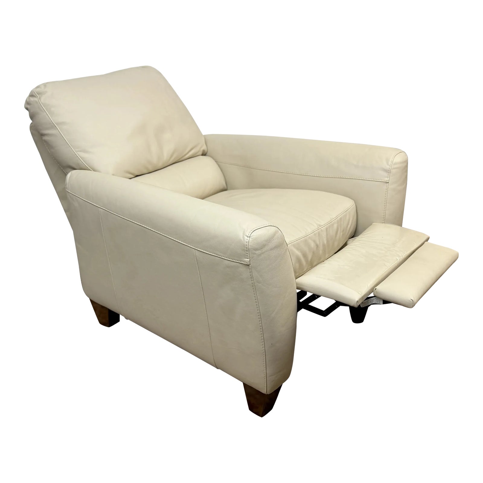 Italsofa Leather Recliner | Chairish