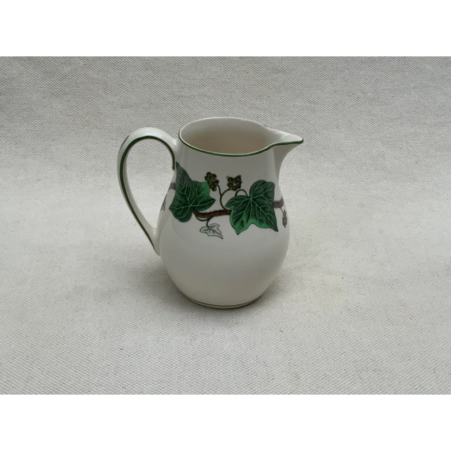 1970s Wedgwood Napoleon Ivy Pattern Pitchers- a Pair | Chairish