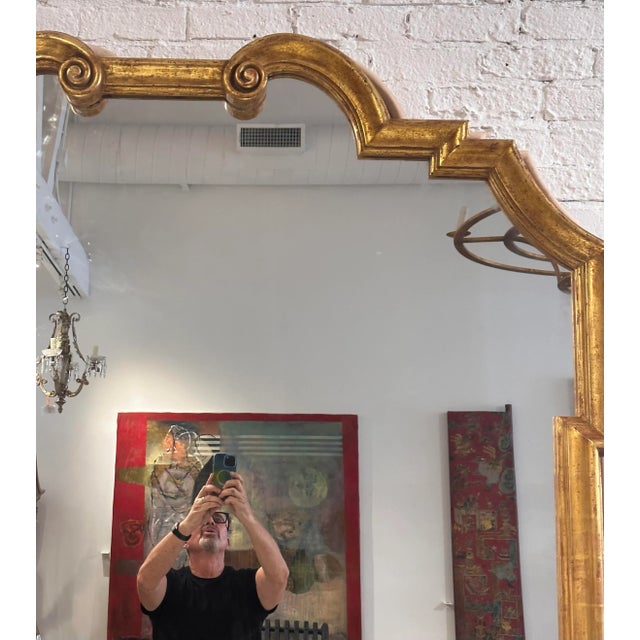 Monumental Style Regency Giltwood Mirror by Randy Esada Designs | Chairish