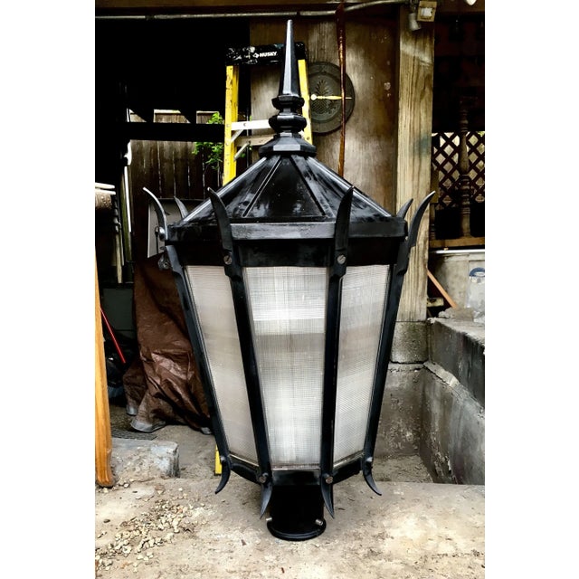 1980s King Luminaire Traditionalist Gothic Street Lamps | Chairish