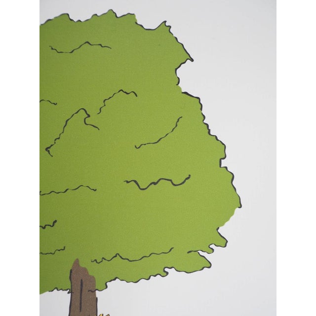Antoine De Saint-Exupery, Le Petit Prince et son arbre, Lithograph ...
