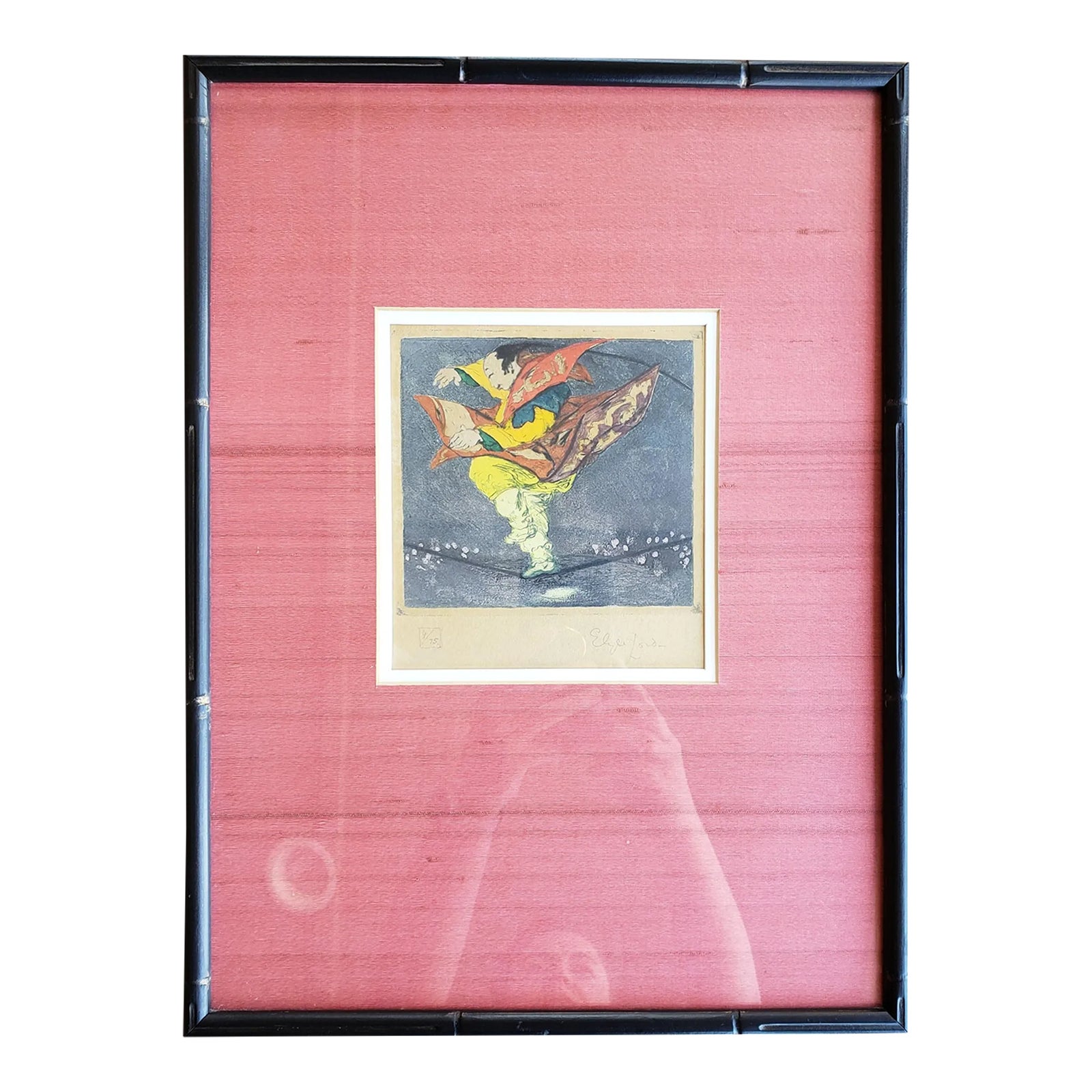 Early 20th Century Elyse Lord "The Acrobat" in Original Korner & Wood ...
