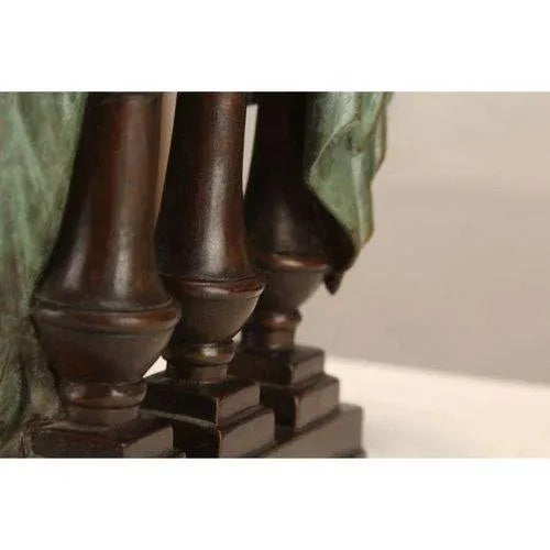 Vintage Louis Icart Werther, Full Round Bronze Sculpture Signed, 1986 ...
