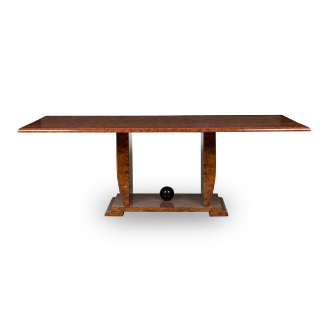 Mid 20th Century Karl Springer American Mid-Century Modern Burl Wood ...