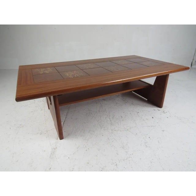 Gangso Mobler Danish Tile Top Coffee Table 1970's | Chairish