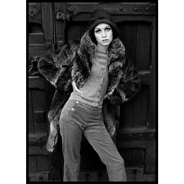 Arthur Steel: Twiggy, Limited Edition Photograph 54 X 40” | Chairish