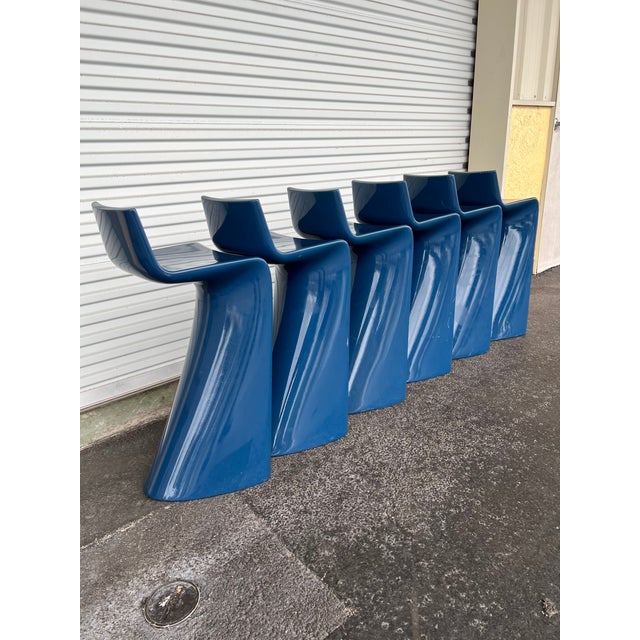 Late 20th Century Vondom Wing by A-Cero Outdoor Bar Stools-Set of 6 ...