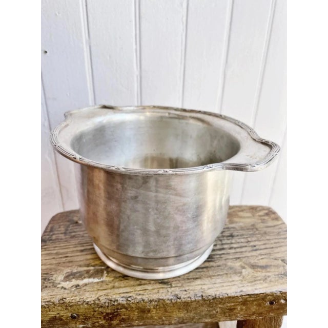 Vintage 1950 Silver Plated Pullman Train Car Ice Bucket | Chairish