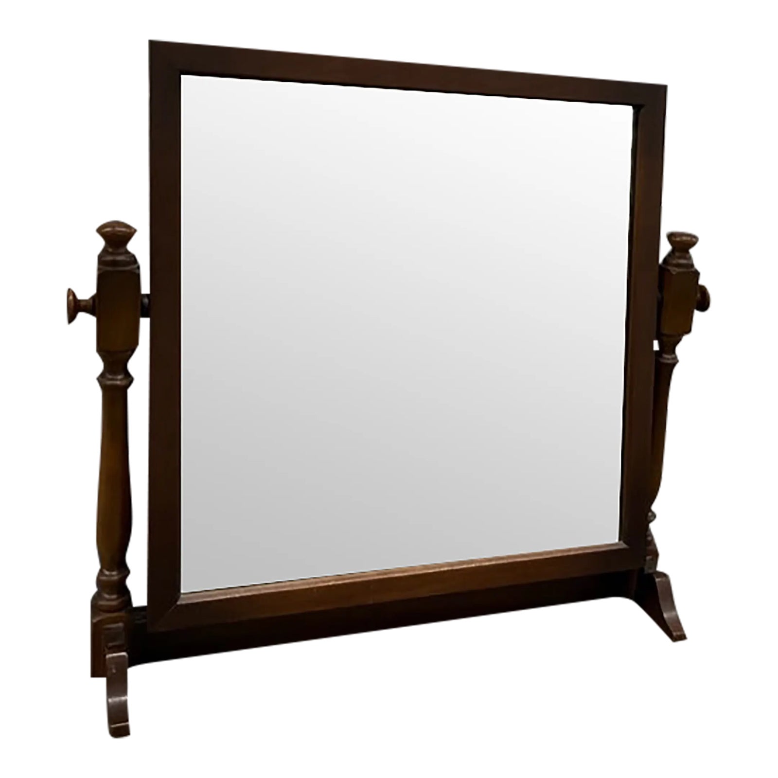 Gustav Stickley Mid 20th Century Cherry Cheval Style Shaving/Vanity ...